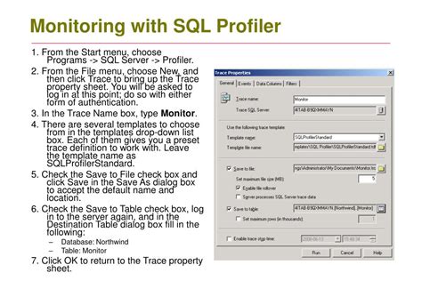 Ppt 6 Monitoring Sql Server Performance Powerpoint Presentation Free Download Id916242