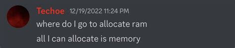 allocate ram r discordmemes