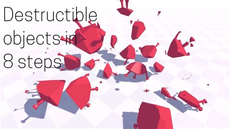 Unity Destructible Objects In Steps YouTube