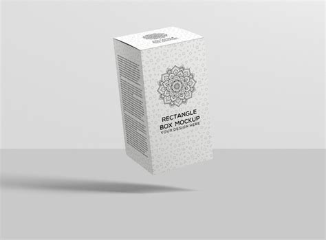 Premium Psd Rectangle Packaging Box Mockup