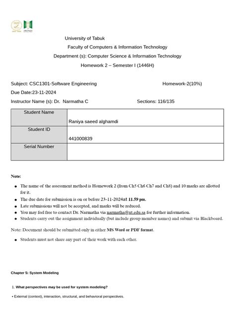 Csc1301 Homework 2pdf Pdf Software Testing System