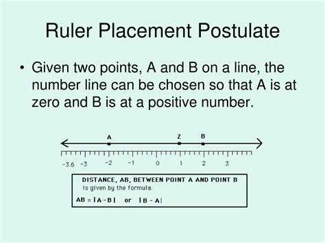 Ppt Geometric Figures Ruler Postulates And Segment Addition Guidance