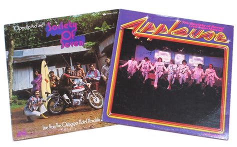 Waikiki Nostalgia Vinyl Society Of Seven 1970s Applause 2 Records