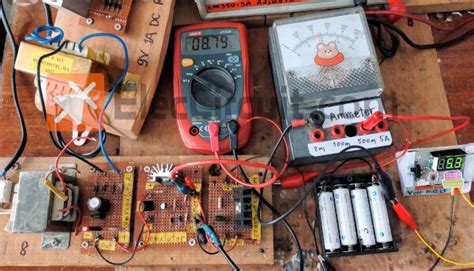 Ni MH Battery Charger Using LM317T Elec Circuit Com