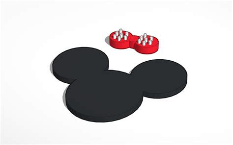 3d Design Nz Minnie Mouse Tinkercad