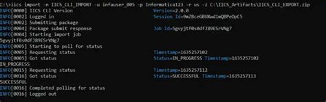 Export Import Tasks In IICS From Command Line Using Asset Management CLI Utility ThinkETL