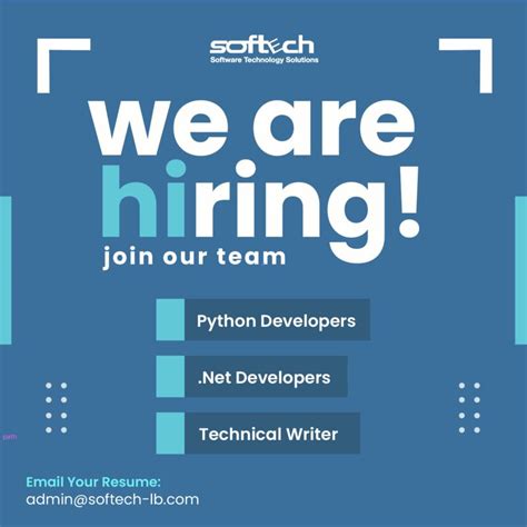 Softech On Linkedin Hiring Vacany Pythondeveloper Dotnetdeveloper Technicalwriter