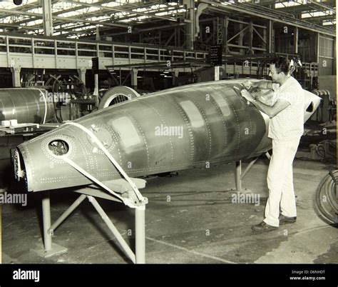 A Photo Showing The 990 Engine Being Assembled And Tested At The Convair General Dynamics Plant