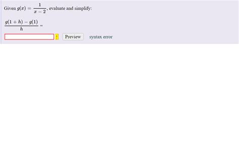 solved given g x 1 x 2 evaluate and simplify g 1