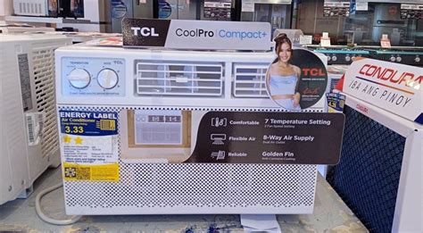 tcl window type aircon tv and home appliances air conditioning and