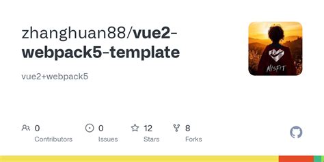 GitHub Zhanghuan Vue Webpack Template Vue Webpack