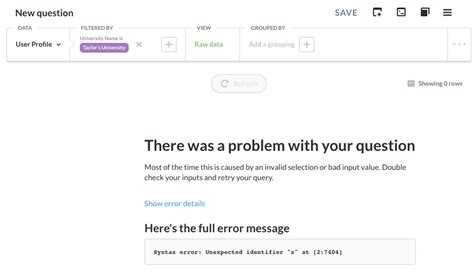bug apostrophes in text field breaks the query · issue 8708