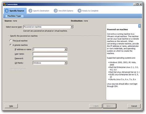 Convert A Virtual Machine From Vmware Workstation To Esxi Vsphere Networking Howtos
