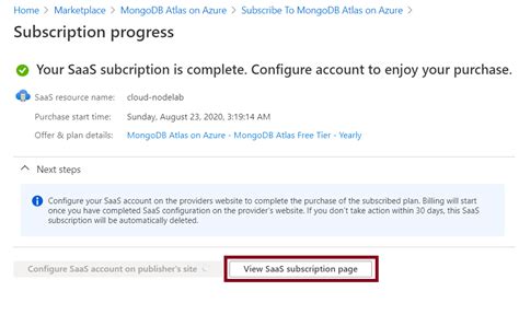 Provisioning A Mongodb Atlas Cluster To Azure