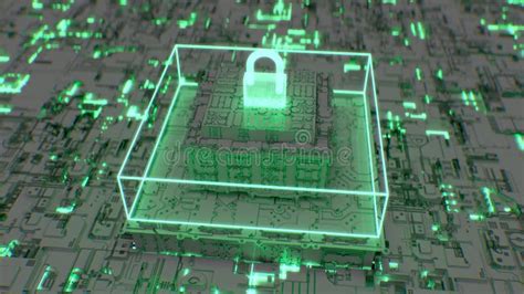 4k Futuristic Depiction Of Advanced Cybersecurity Stock Video Video Of Cyber Networking