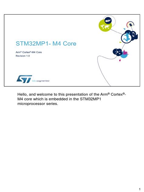 En Stm32mp1 System Arm Cortex M4 Cm4 Download Free Pdf Arm