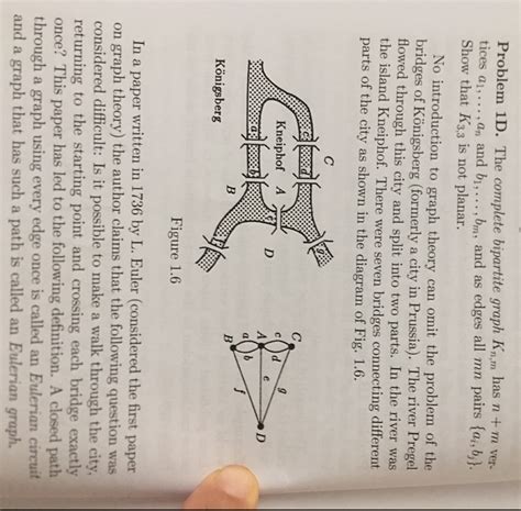 solved problem 1d the complete bipartite graph kn m has n m