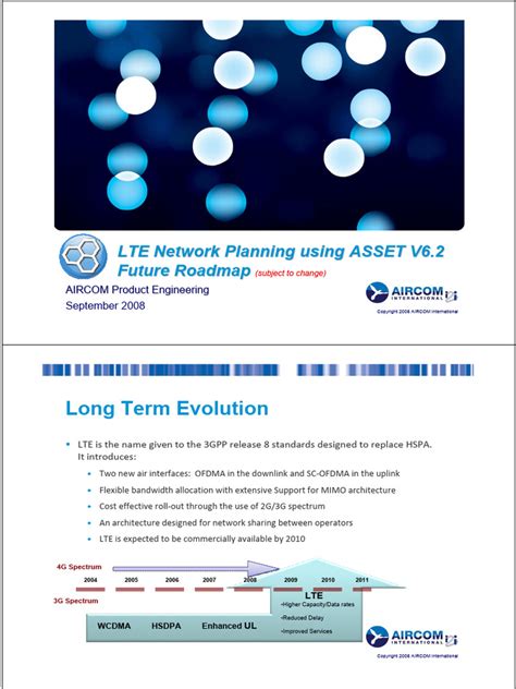 Long Term Evolution Lte Network Planning Using Asset V6 2 Future