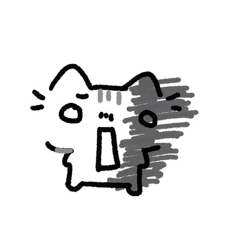 What Did Kitty See Funny Doodles Cute Doodles Drawings Cute Cat Drawing