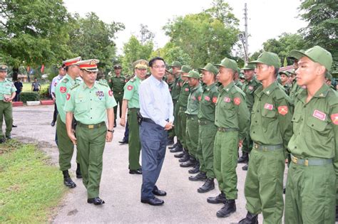 Khit စစ်တပ်ခန့် ပဲခူးတိုင်းဝန်ကြီးချုပ် မျိုးဆွေဝင်းက ကျေးရွာရပ်ကွက