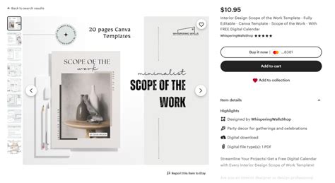 How To Create An Interior Design Scope Of Work 3 Templates