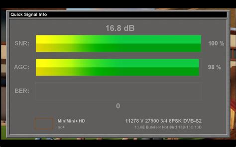 Quick Signal Info Enigma2 System Utility Plugins Linux Satellite