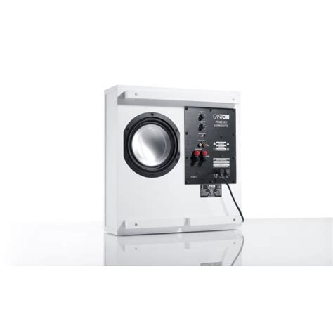 Canton Asf 75 Sc Caisson De Basse Noir 60 120 Watts Cdiscount Tv Son Photo