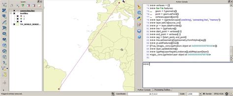 Creating Arcs In Qgis The Python Way Digital Geography