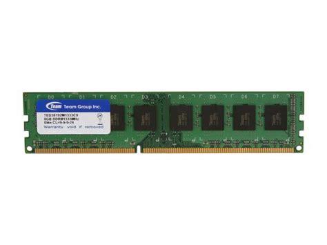 Team 8gb 240 Pin Ddr3 Sdram Ddr3 1333 Pc3 10600 Desktop Memory Model Ted38192m1333c9