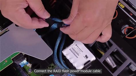 Lenovo Thinksystem Hs350x V3 Installing A Raid Flash Power Module Youtube