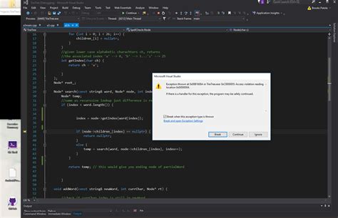 C Search Function Causes Program To Crash Stack Overflow