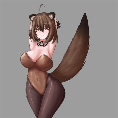 Rule 34 1girls 2023 Brown Bunnysuit Brown Eyes Brown Hair Brown Legwear Bunnyfaqer Bunnysuit