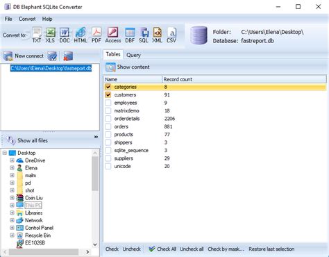 DB Elephant SQLite Converter Download Free Windows Softpedia