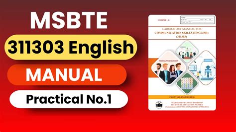 311303 Communication Skills English Lab Manual Practical 1 Answer K Scheme Notes