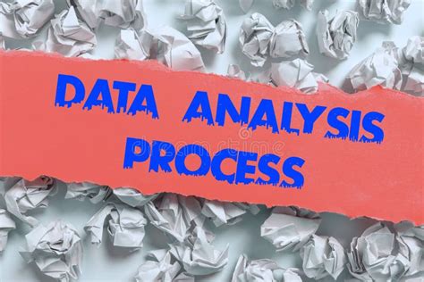 conceptual display data analysis process conceptual photo build a