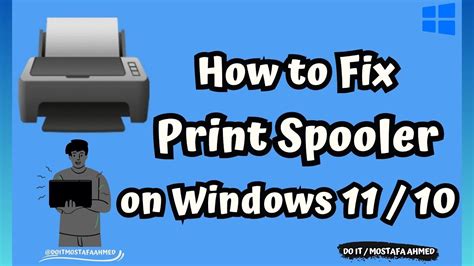 How To Fix Print Spooler On Windows 11 10 Youtube