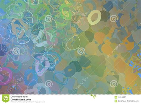 Artistic Blended Messy Shapes Background Pattern Abstract Texture Illustration Cover And Design