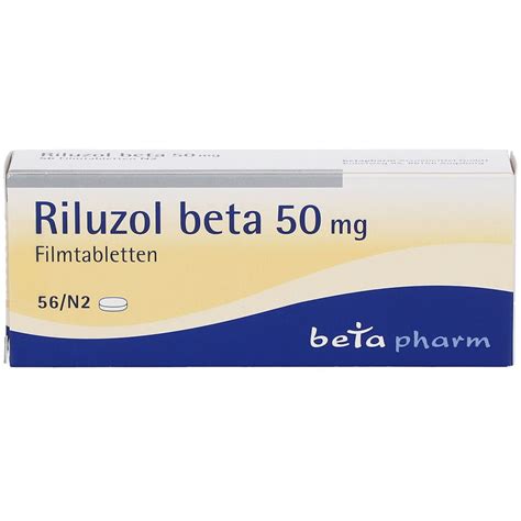Riluzol beta 50 mg 56 St mit dem E-Rezept kaufen - Shop Apotheke