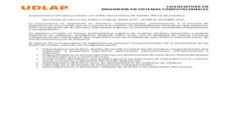 Licenciatura En IngenierÍa En Sistemas · Lenguajes Y Paradigmas De
