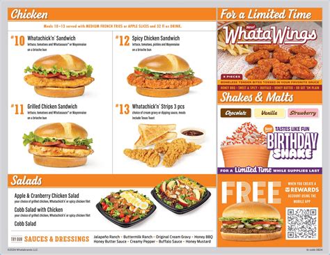 Whataburger Print Menus Sakich Design