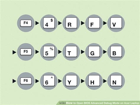 How To Open Bios Advanced Debug Mode On Acer Laptop Steps