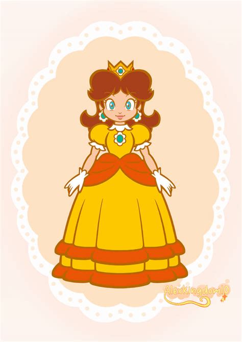 2d Daisy Front And Back Orange By Alexkingdom10 On Deviantart