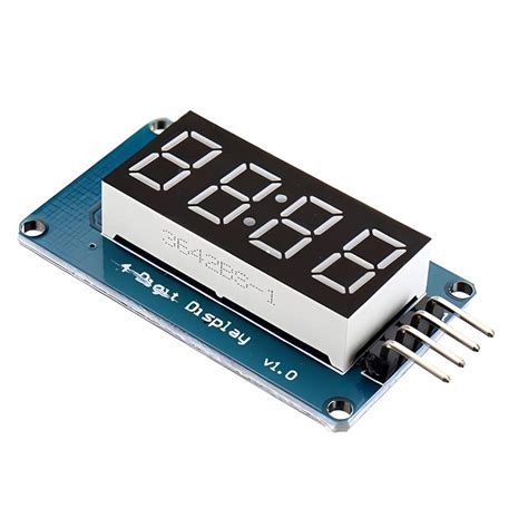 Módulo Display Segmentos Tm Para Arduino NFe Shopee Brasil