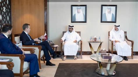 Sheikh Faisal Al Sayed Meet Wef President Gulf Times
