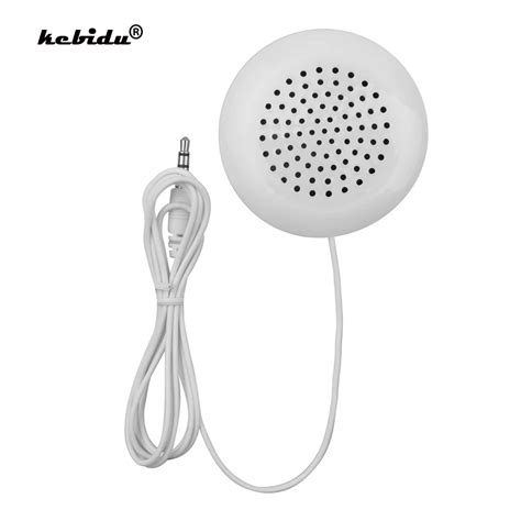 Kebidu 미니 베개 핸즈프리 스피커 확성기 Mp3 Mp4 음악 플레이어 휴대폰 태블릿 Pc 노트북 아이팟 수면용 3
