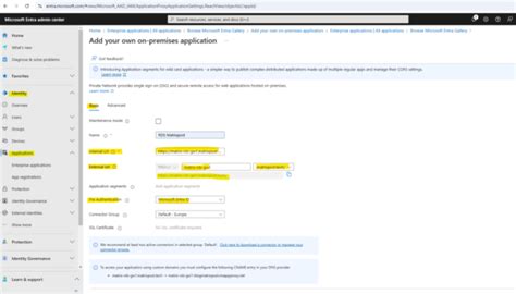 Set Up Microsoft Entra Application Proxy To Publish Remote Desktop Rds