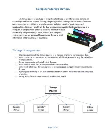 Types Of Computer Memory Ppt