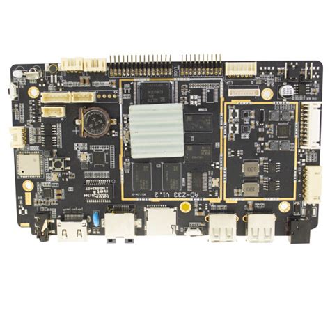 Dual Wifi Arm Single Board Embedded System Quad Core Arm Processor Board