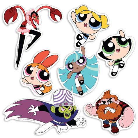 Powerpuff Girls Blossom And Bubbles And Buttercup