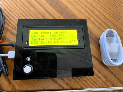 Maple Digital Barometer With Probe And Relay Auto Draw Off Plymouth Sugarworks